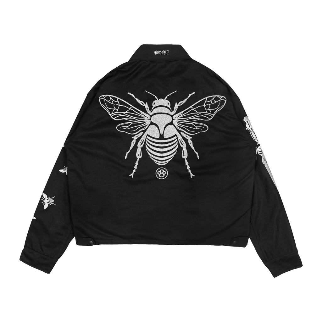 Jual MOTH | Cropped Work Jacket | Calling All Angel Homskin | Shopee ...