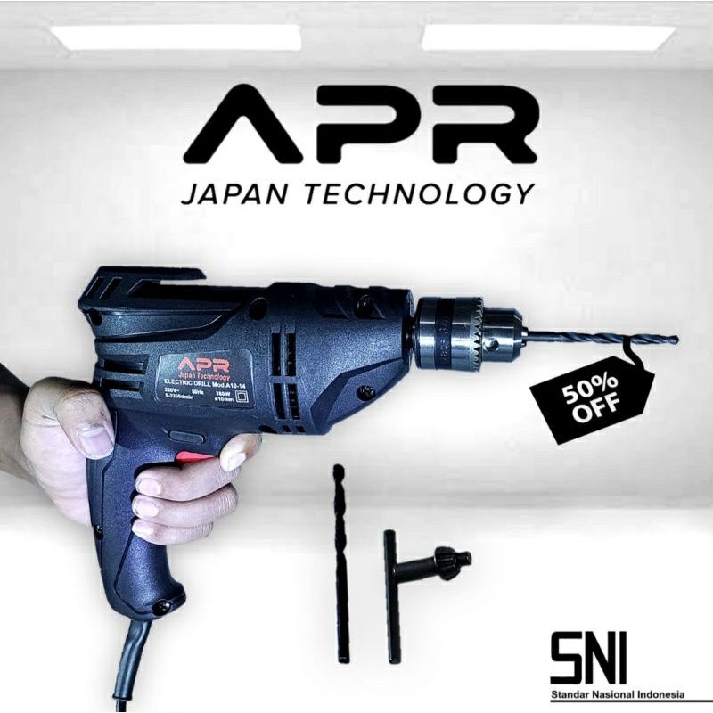 Jual Mesin Bor APR JAPAN 10-14 10mm 380watt Bor Kayu Bor tembok Bor ...