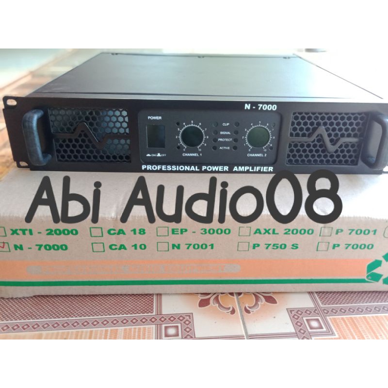Jual Bok power amplifier 2U N7000 bahan platt tebal kualitas SNI | Shopee Indonesia