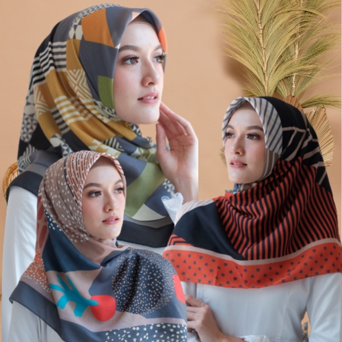 Jual Hijab Segiempat Voal Ultimate Print Sublim Terbaru | Shopee Indonesia