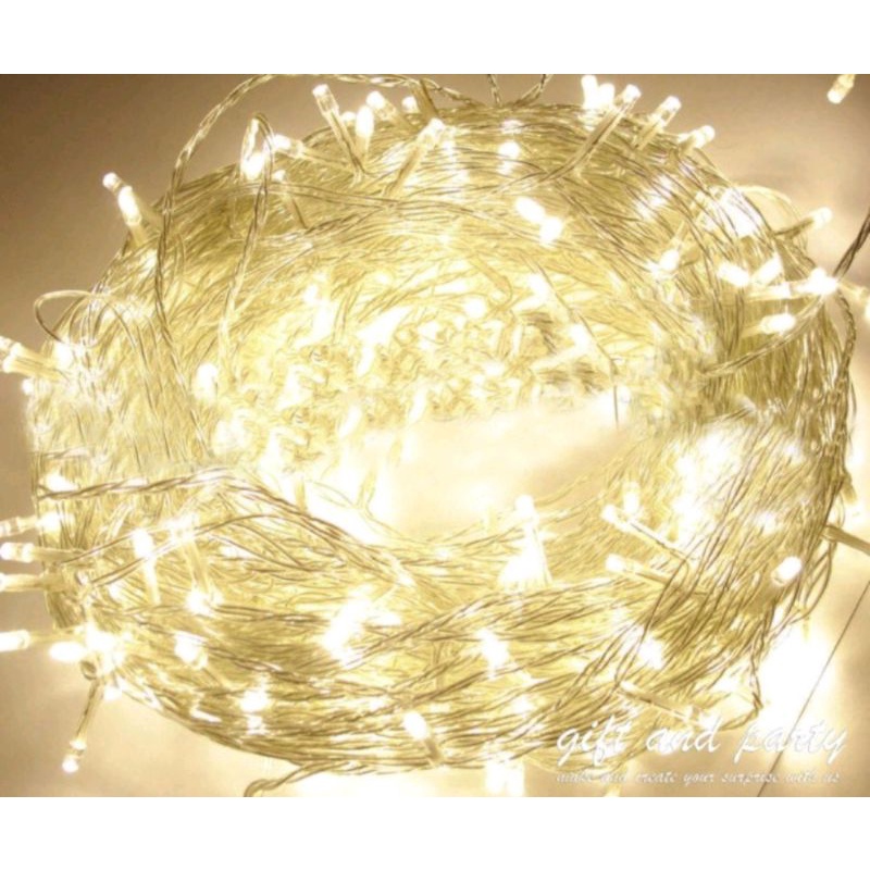 Jual 1 WARNA&MIX WARNA LAMPU TUMBLR WARM WHITE/LAMPU HIAS DAN NATAL ...