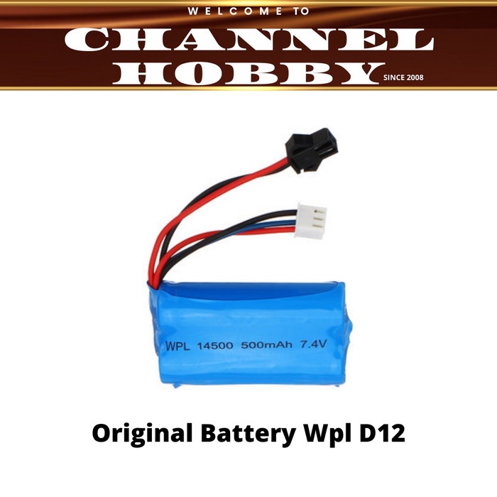 Jual Rc Car Wpl D12 Original Battery / Baterai Wpl B16 B36 C24 C34 ...