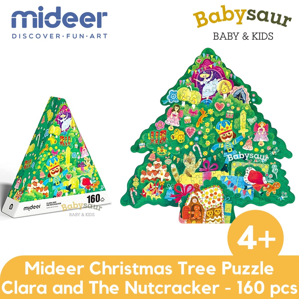Jual Mideer Christmas Tree Jigsaw Puzzle Clara and The Nutcracker ...