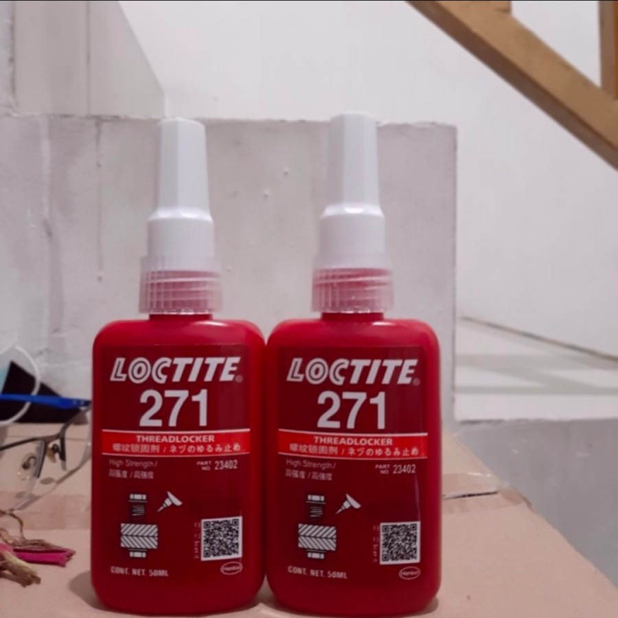 Jual loctite 271 threadlocker 50 ml | Shopee Indonesia