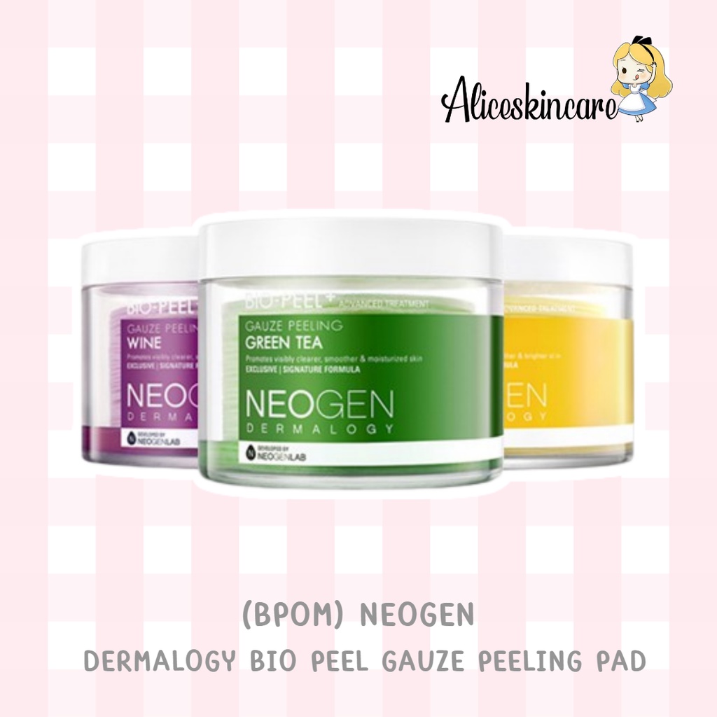 Jual Neogen Dermalogy Bio Peel Gauze Peeling Pad (BPOM) | Shopee Indonesia
