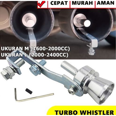 Jual FAKE TURBO WHISTLER suara siul peluit penyiul knalpot muffler ...
