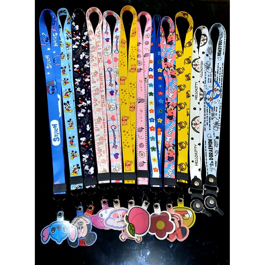 Jual Tali Gantungan HP Kepala Bulat Kepala Aksesoris Motif Disney Tali ...
