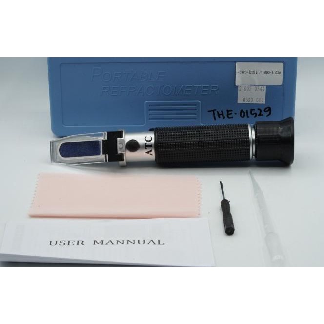 Jual Refractometer 0-40% Ppt Salinity Meter / 1.000-1.030Sg ...
