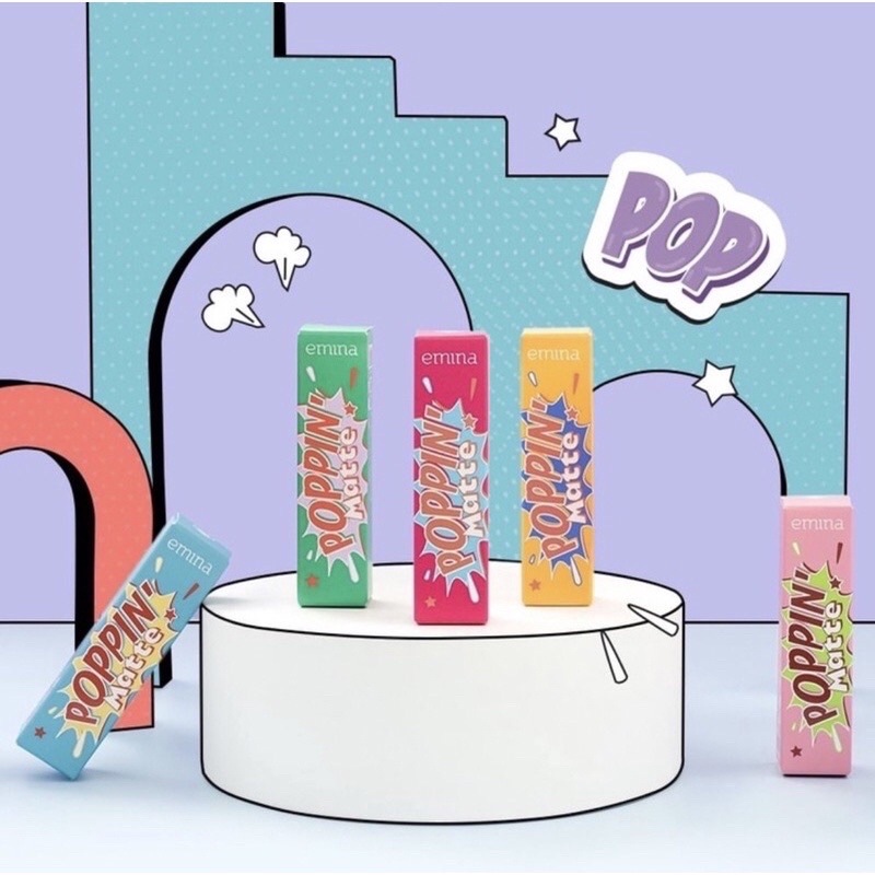 Jual Emina Poppin Matte X Chatime Shopee Indonesia