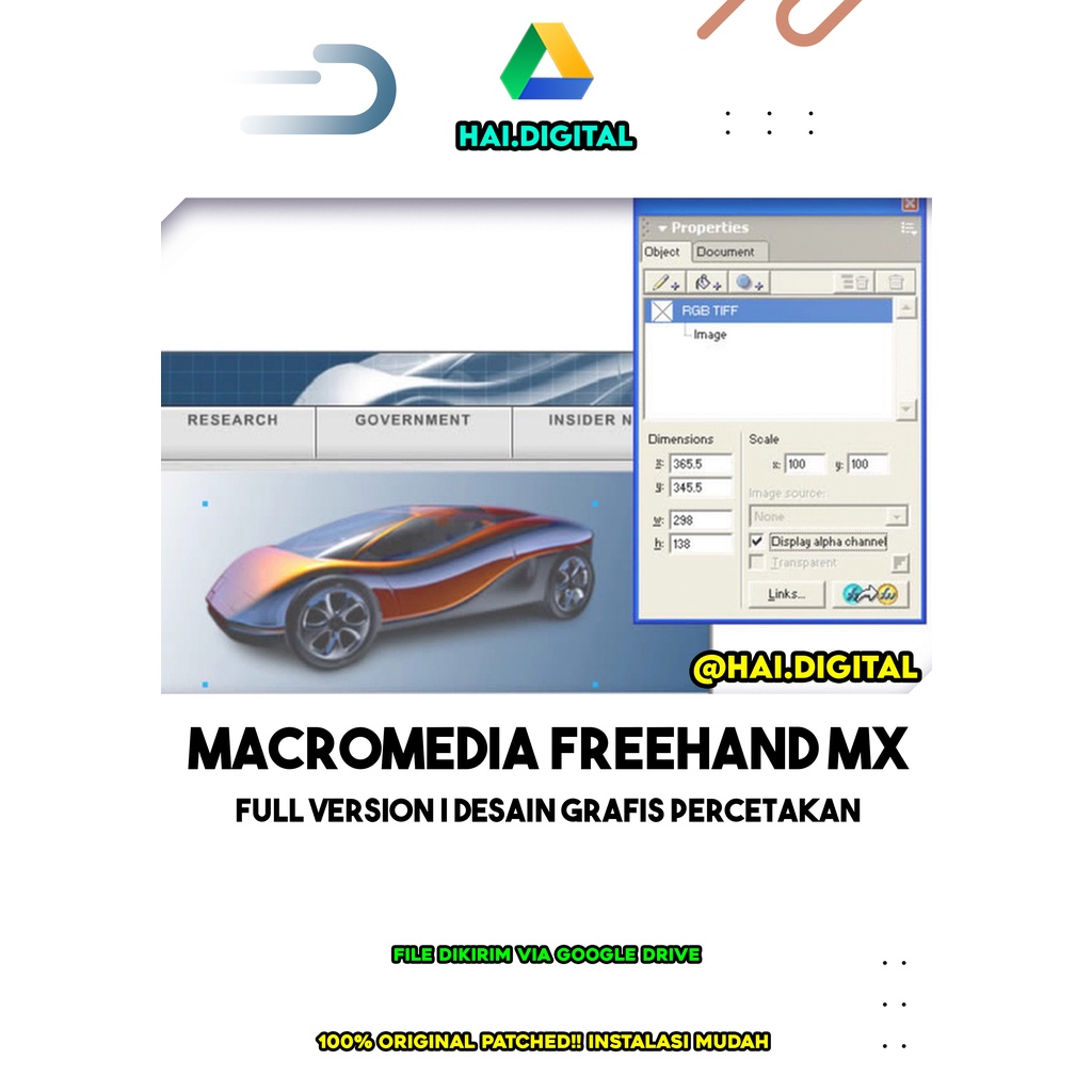 Jual Freehand Macromedia MX Full Version | Desain Grafis Percetakan ...