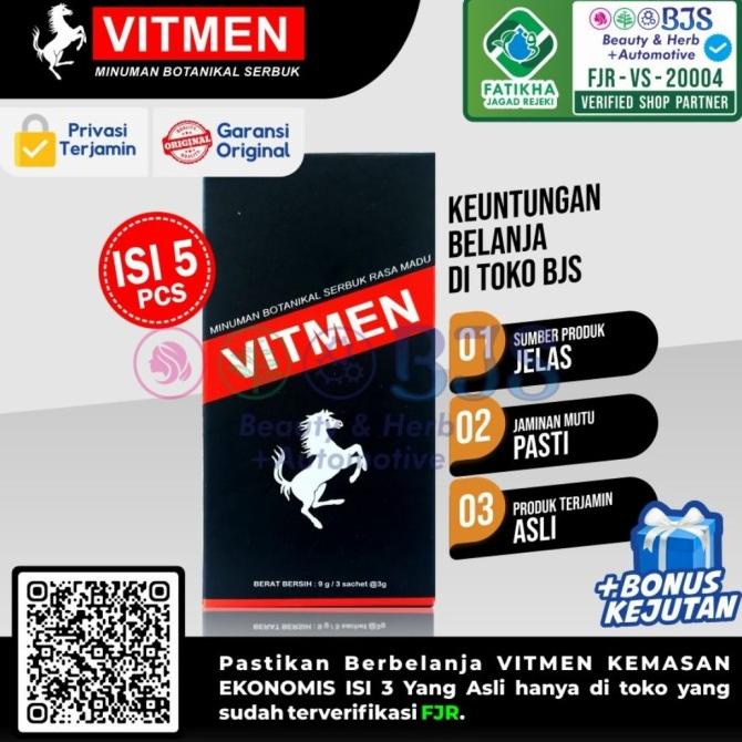 Jual VITMEN HERBAL ASLI + VITMEN ORIGINAL BPOM + VITMEN OBAT STAMINA ...