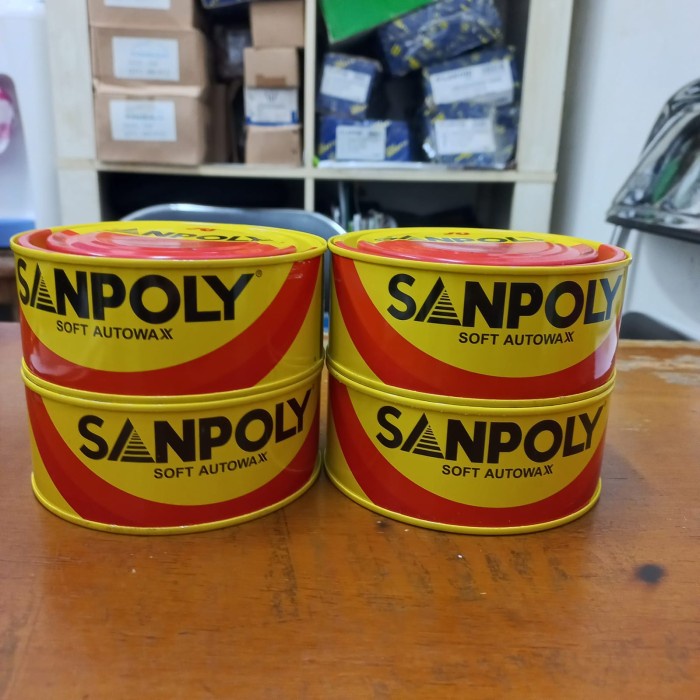 Jual SANPOLY WAX Sanpoly Soft Autowax isi 250 gram | Shopee Indonesia