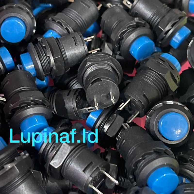 Jual PUSH ON 2P BUTTON SWITCH BULAT 2 PIN WARNA 2PIN | Shopee Indonesia