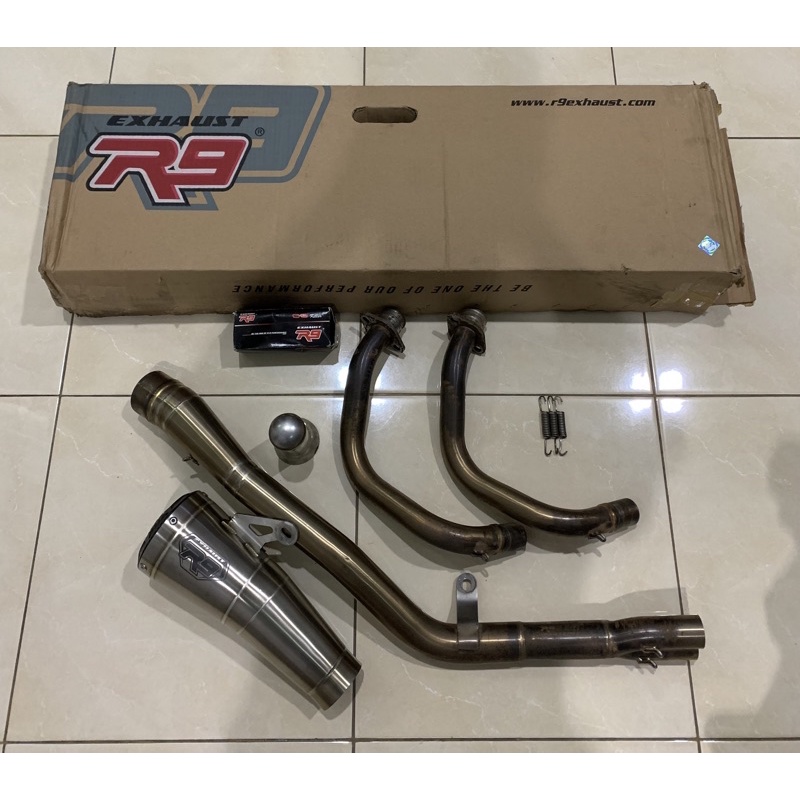 Jual Knalpot R9 GP Series SS CBR250RR Full System [ORIGINAL] | Shopee ...