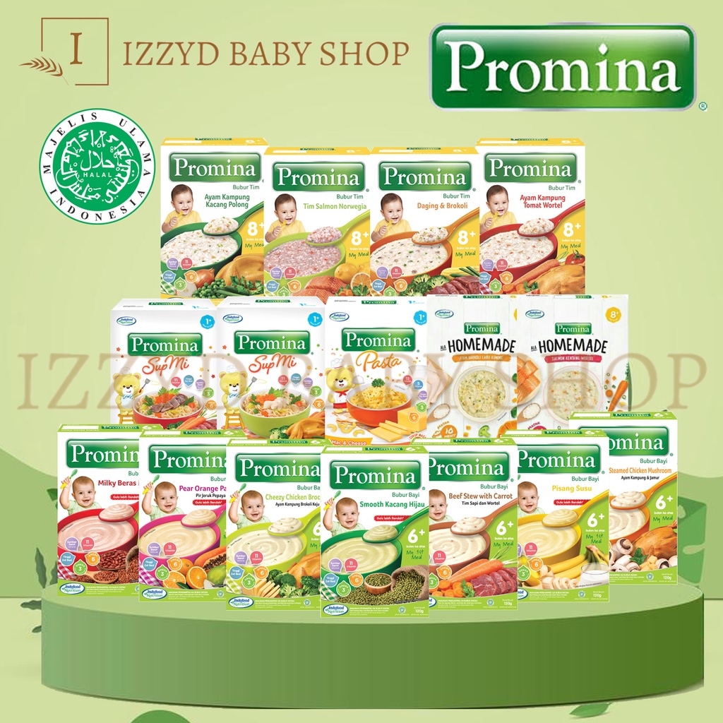 Jual Promina Bubur Bayi 120gr / bubur tim bayi homemade / MPASI BAYI ...