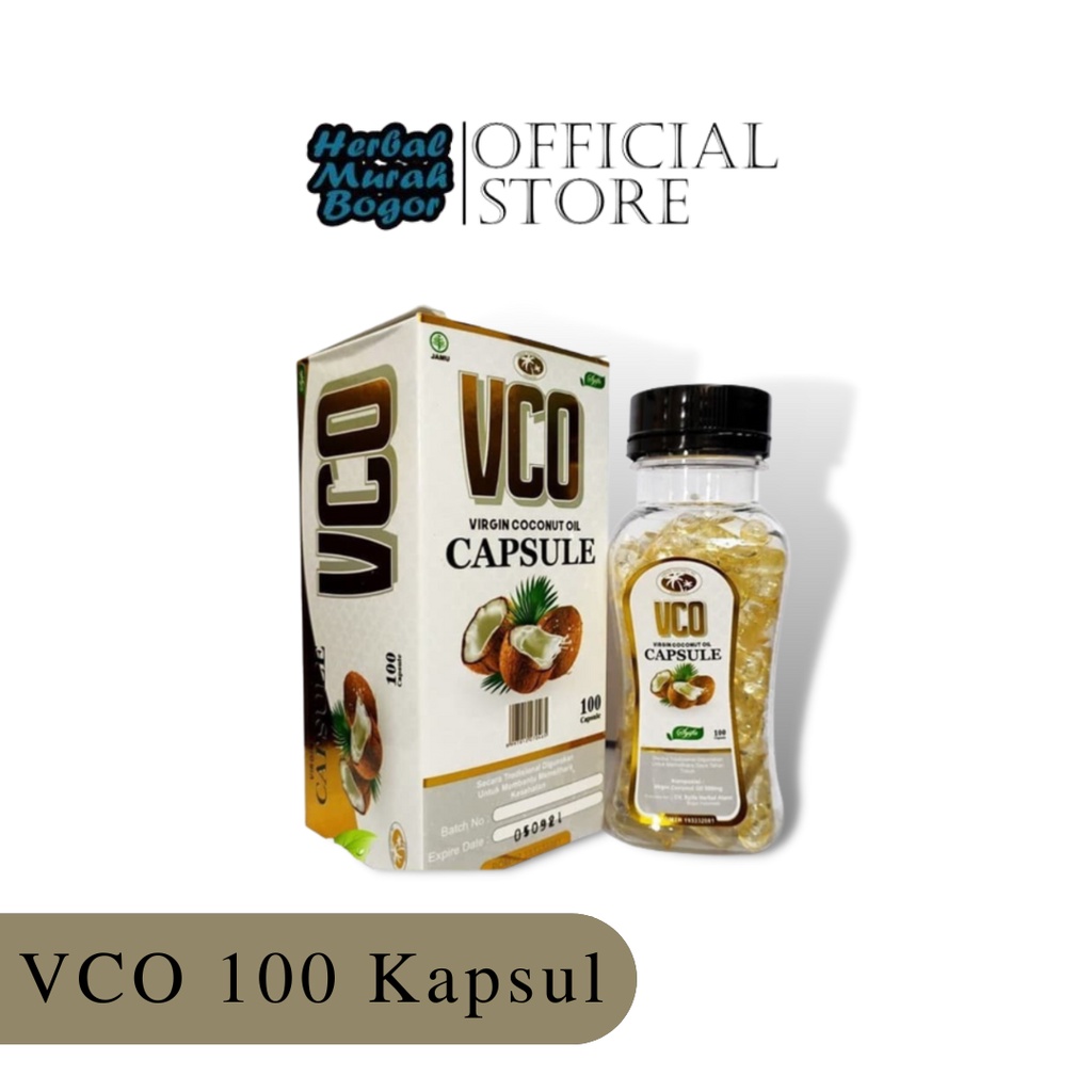 Jual VCO Virgin Coconut Oil Murni Minyak Kelapa - VCO 100 Kapsul Syifa | Shopee Indonesia