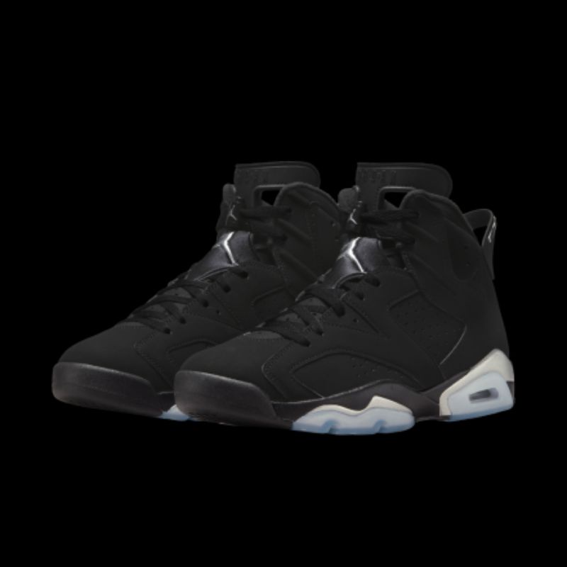 Jual NIKE AIR JORDAN 6 RETRO BLACK CHROME | Shopee Indonesia