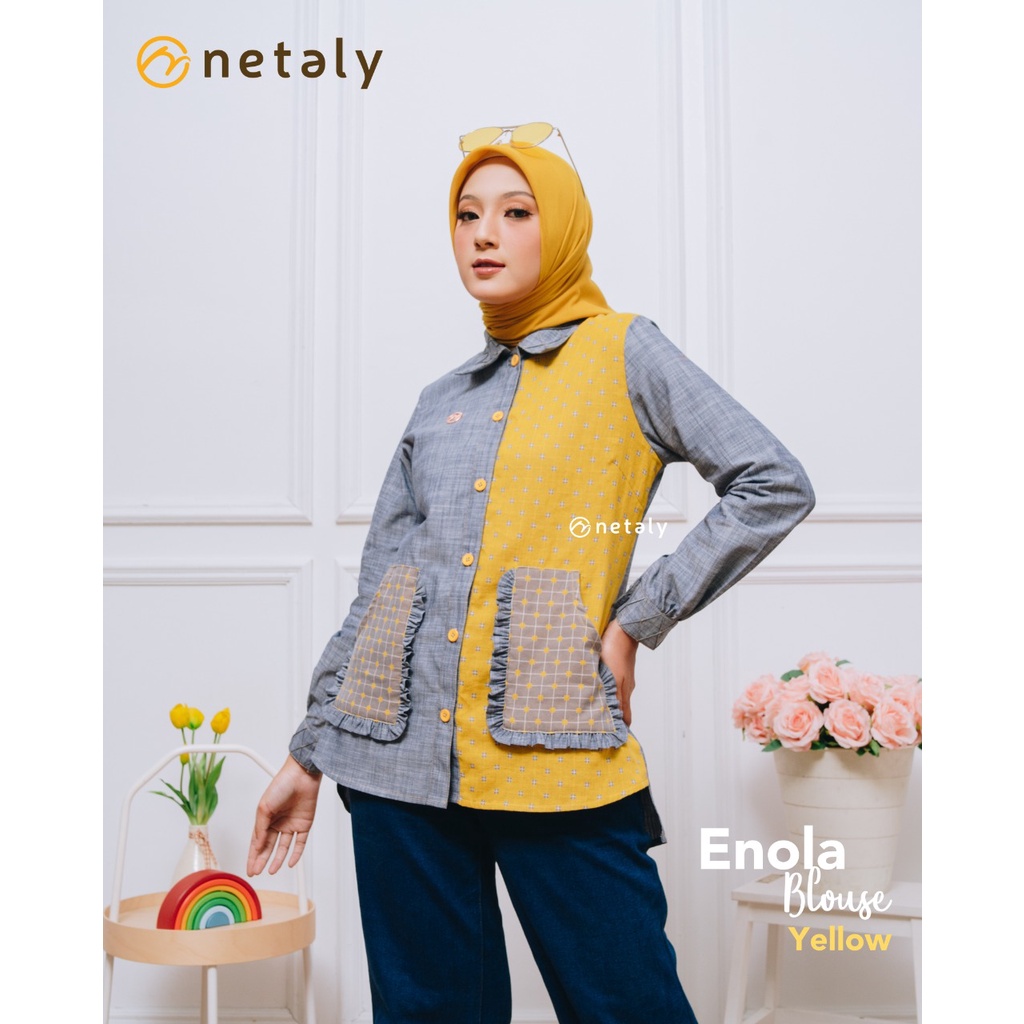 Jual Netaly Enola Kuning | Shopee Indonesia