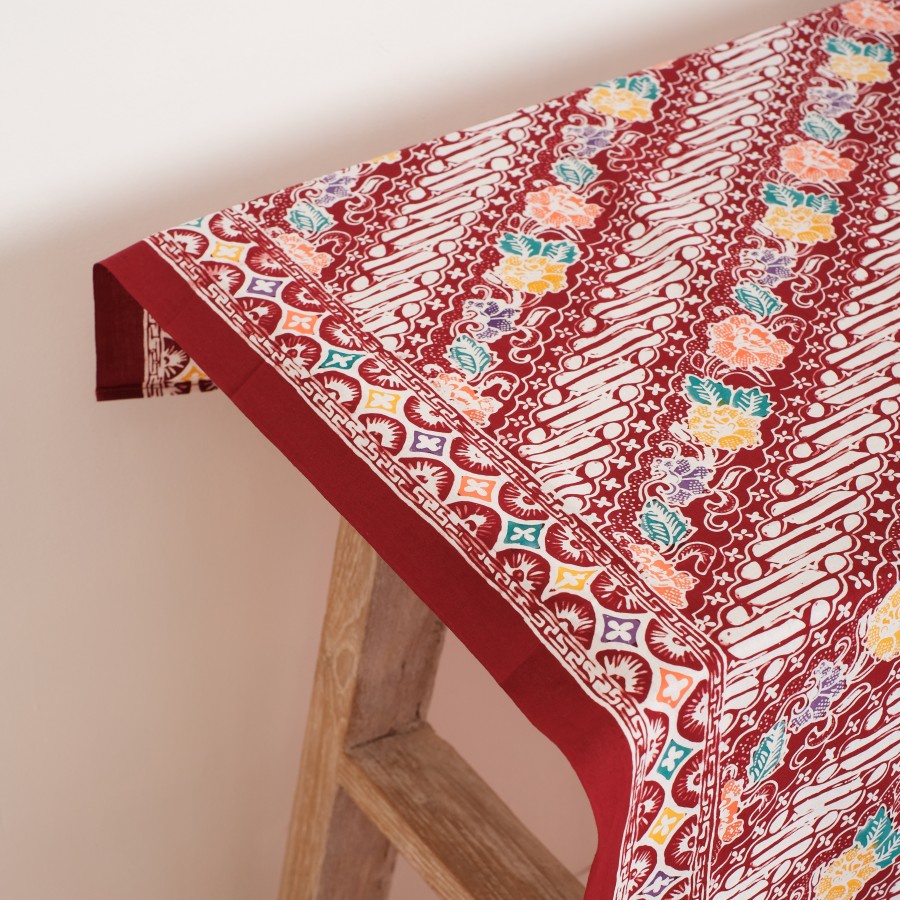 Jual Kain Lilit Batik Cap Motif Lereng Seno Encim Kelir Meradelima ...