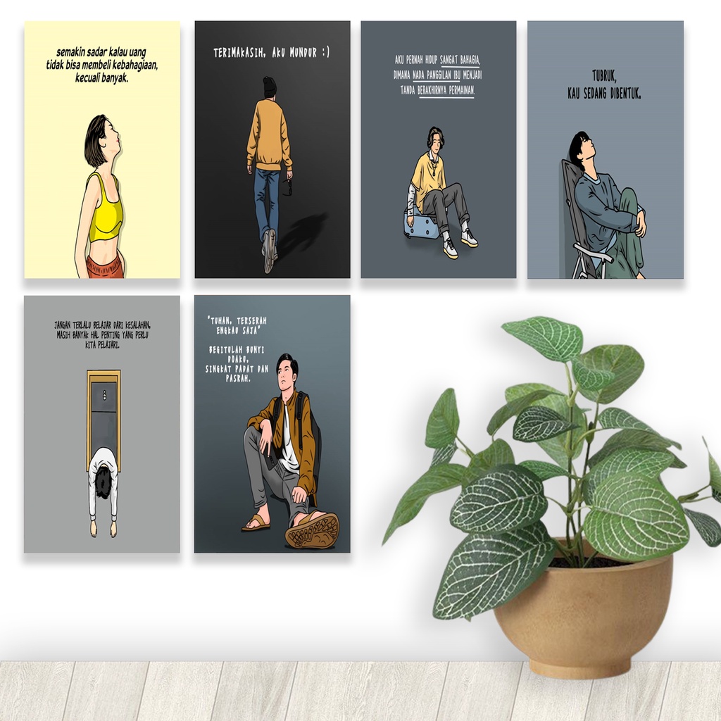 Jual pajangan hiasan dinding shabby quote Stock Vector tema Drawing ...