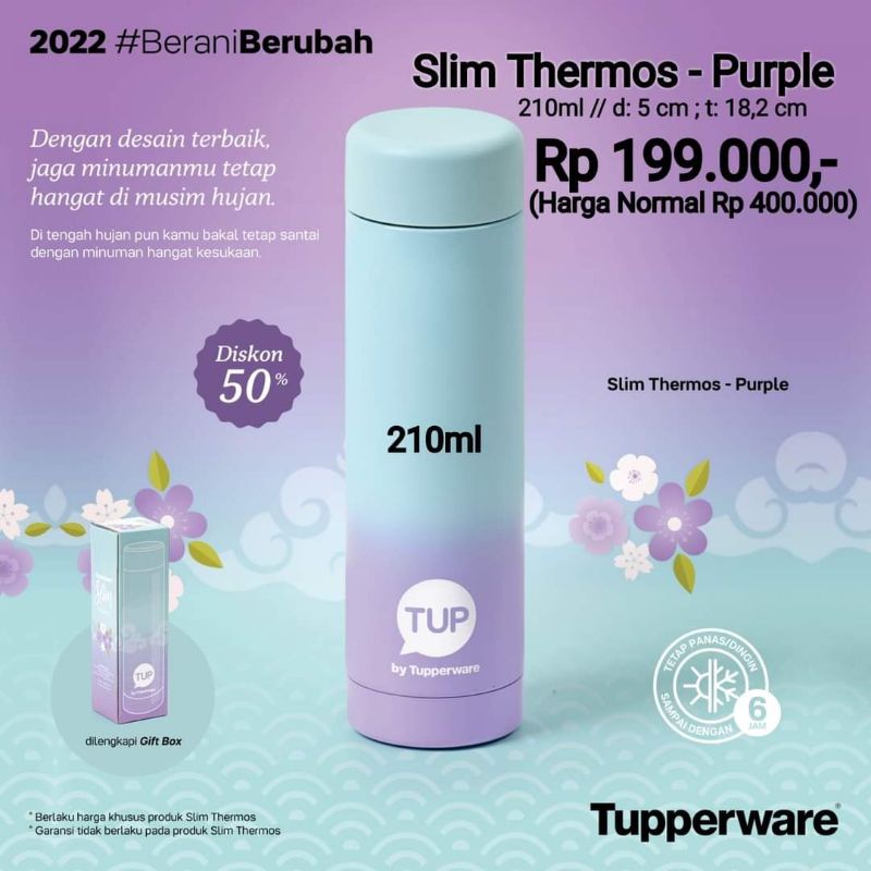 Jual Slim Thermos (1pc) | Shopee Indonesia