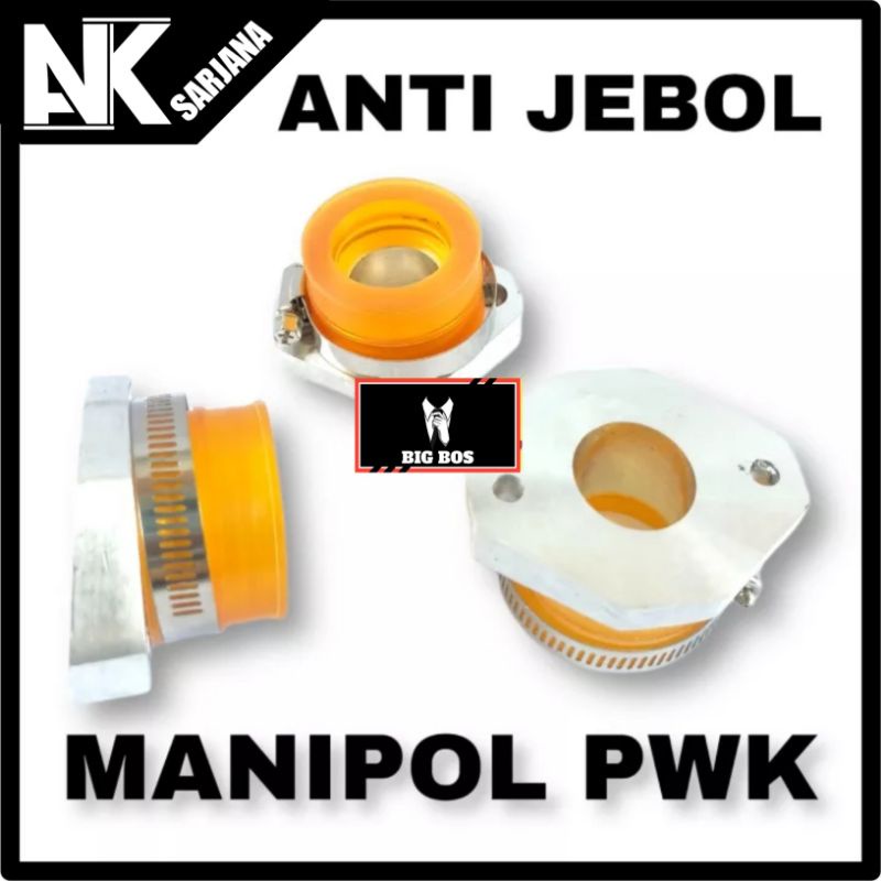 Jual INTAKE MANIFOLD MANIPOL TIGER GL CB MEGAPRO SCORPIO HEREX TEFLON PWK 28 30 32 34 35 36 38 ...