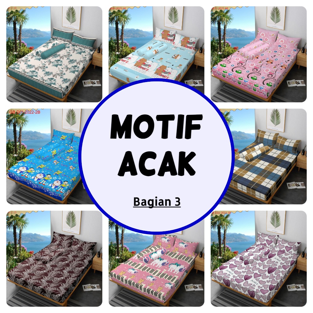 Jual BAHAN KAIN SPREI KATUN MICROTEX DISPERSE MOTIF KE 3 (0,5M ...