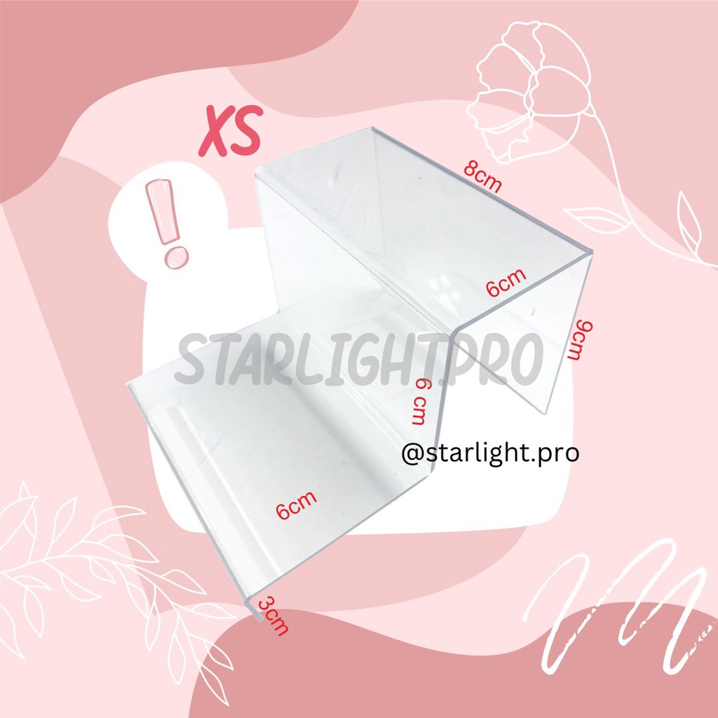 Jual STAND TATAKAN AKRILIK DISPLAY MAKEUP SKINCARE FIGURINE SESERAHAN ...