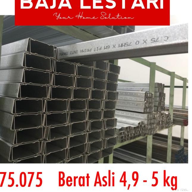 Jual Baja RIngan Prima Inti Truss 0.75mm / CNP Baja Ringan - DEPOK ...