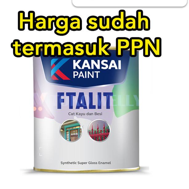 Jual FTALIT DOFF/ SEMI GLOSS / CAT KAYU BESI HITAM & PUTIH 1KG | Shopee ...