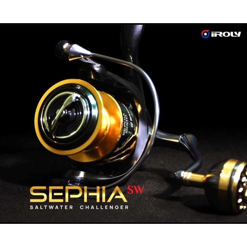 Jual IROLY SEALWATER SEPHIA 1000-6000 POWER HANDLE | Shopee Indonesia