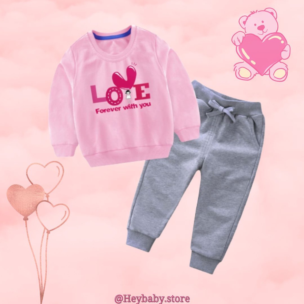 Jual PROMO 6.6 heybaby PASSWORD LOVE Setelan Anak 1 - 7 Tahun Baju Anak ... Jual PROMO 6.6 heybaby PASSWORD LOVE Setelan Anak 1 - 7 Tahun Baju Anak ...