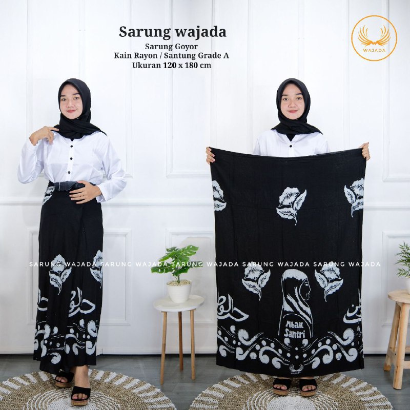 Jual SARUNG SANTRIWATI MOTIF BATIK TERBARU MERK WAJADA TERLARIS 2022 ...