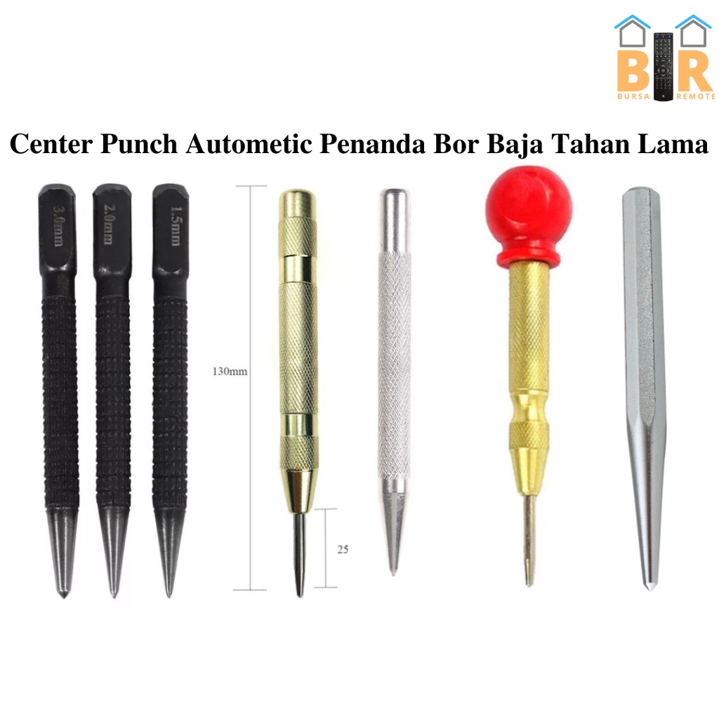 Jual Penanda Titik Mata Bor Automatic Center Punch Hammer Drill Bit Dll ...