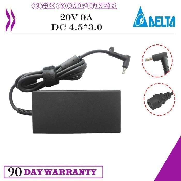 Jual Adaptor Charger 20V 9A 180W For MSI CREATOR Z16 GS66 STEALTH MS ...