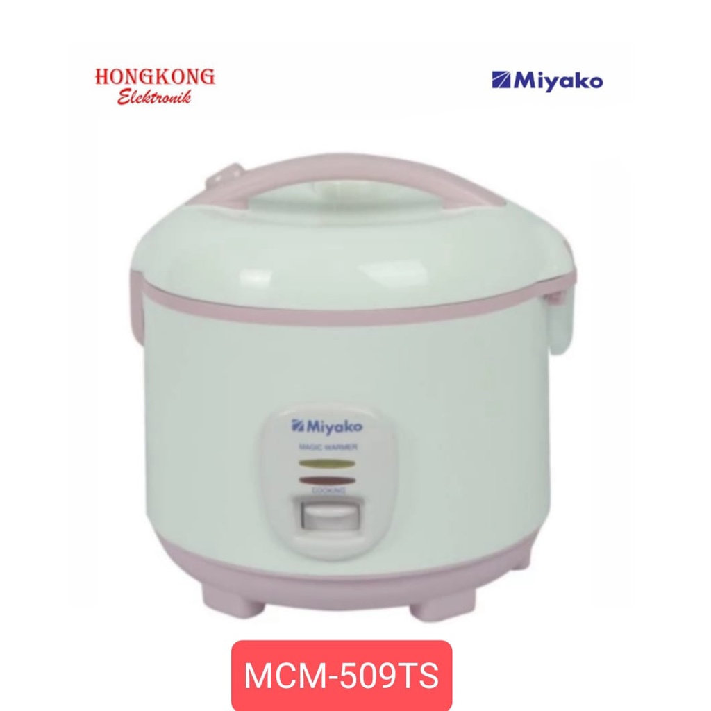 Jual MAGIC COM - RICE COOKER MIYAKO MCM-509 TS 509 TS 1.8 LITER ...
