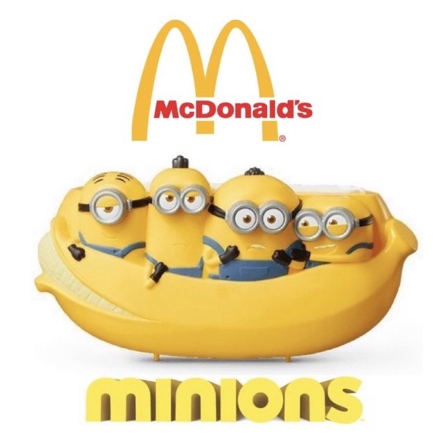 Jual Minions Tray Limited Edition Merchandise McDonalds Asli Baru ...