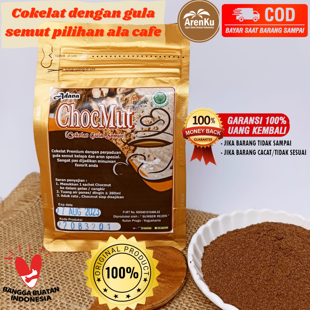 Jual Bubuk Cokelat Coklat Gula Semut Aren dan Kelapa Ala Cafe dengan ...