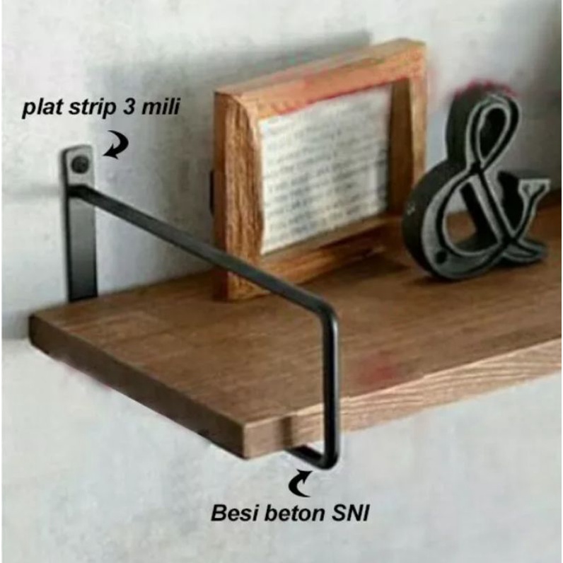 Jual rak siku dinding rak siku ambalan harga untuk 1 pcs | Shopee Indonesia