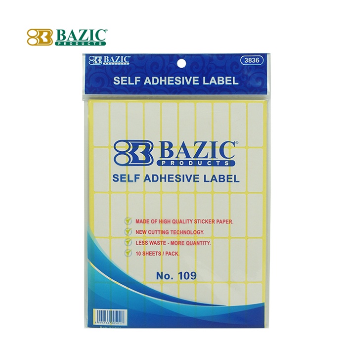Jual Bazic Self Adhesive Label No.109 - Label | Shopee Indonesia