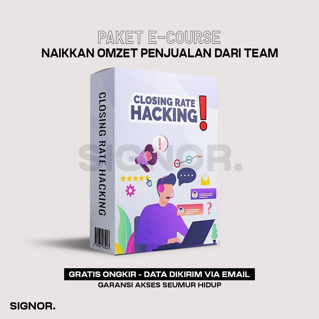 Jual [K8101] Closing Rate Hacking - Naikkan Omzet Penjualan Dari Team ...