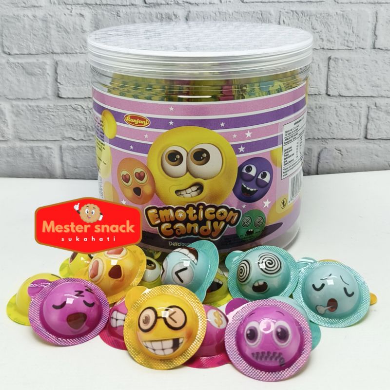 Jual Permen Ranjani Emoticon | Permen Jelly | Permen Lunak | Shopee ...