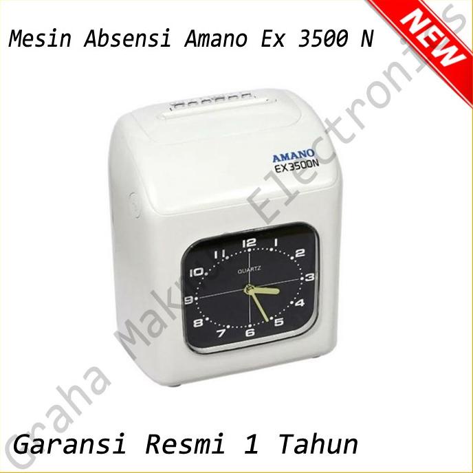 Jual Mesin Absen AMANO EX 3500 | Shopee Indonesia