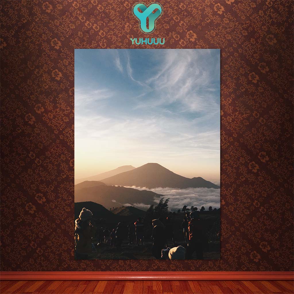 Jual YUHUUU - Hiasan Dinding Kamar Poster Kayu Komunitas HIKING PENDAKI ...