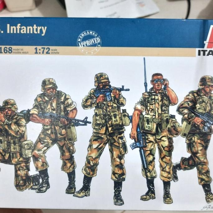 Jual Modern US infantry marine army GI 50 figure 1:72 soldier | Shopee Indonesia