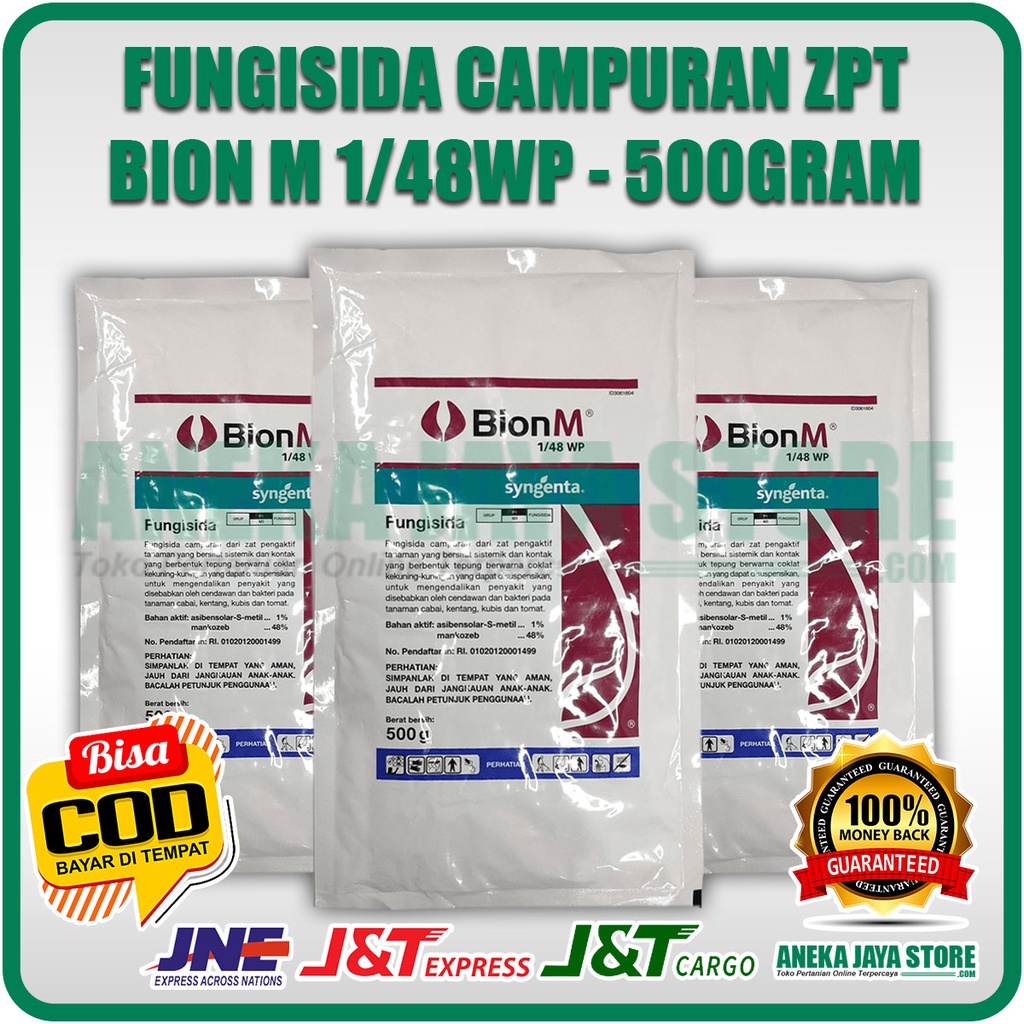 Jual Fungisida Bion M 1/48WP - 500 Gram | Shopee Indonesia
