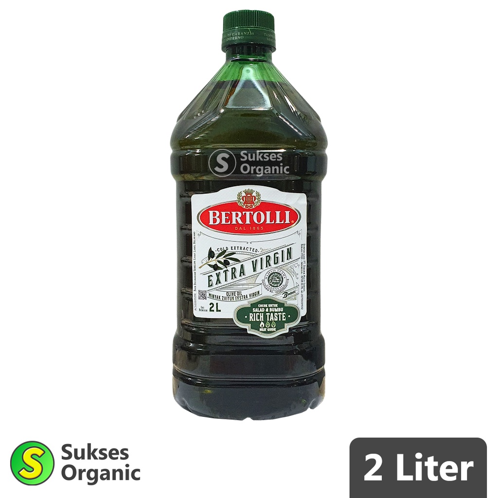 Jual Olive Oil EXTRA VIRGIN EVOO Rich Taste Bertolli 2 Liter | Shopee ...