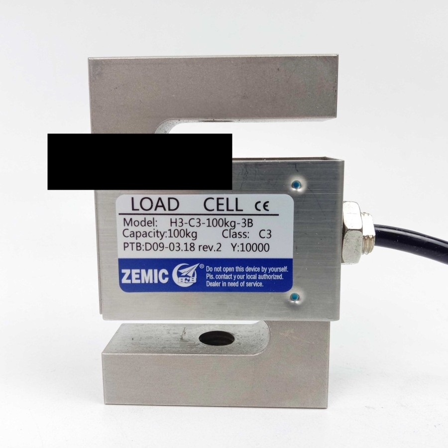 Jual Load Cell H3 C3 100kg Tipe S Loadcell Sensor Timbangan | Shopee ...