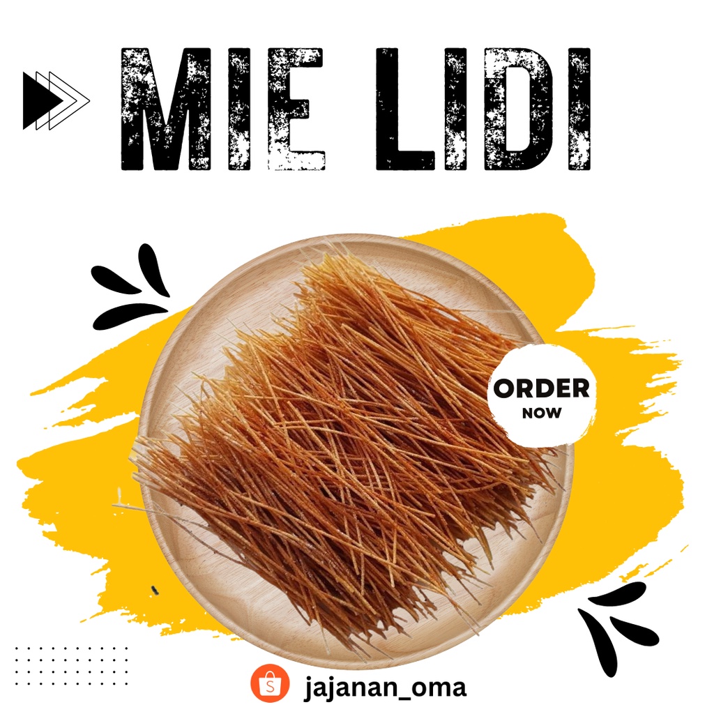 Jual MIE LIDI / LIDI LIDIAN / MIE BITING OMA LEHA Jadul Pedas Maknyos ...