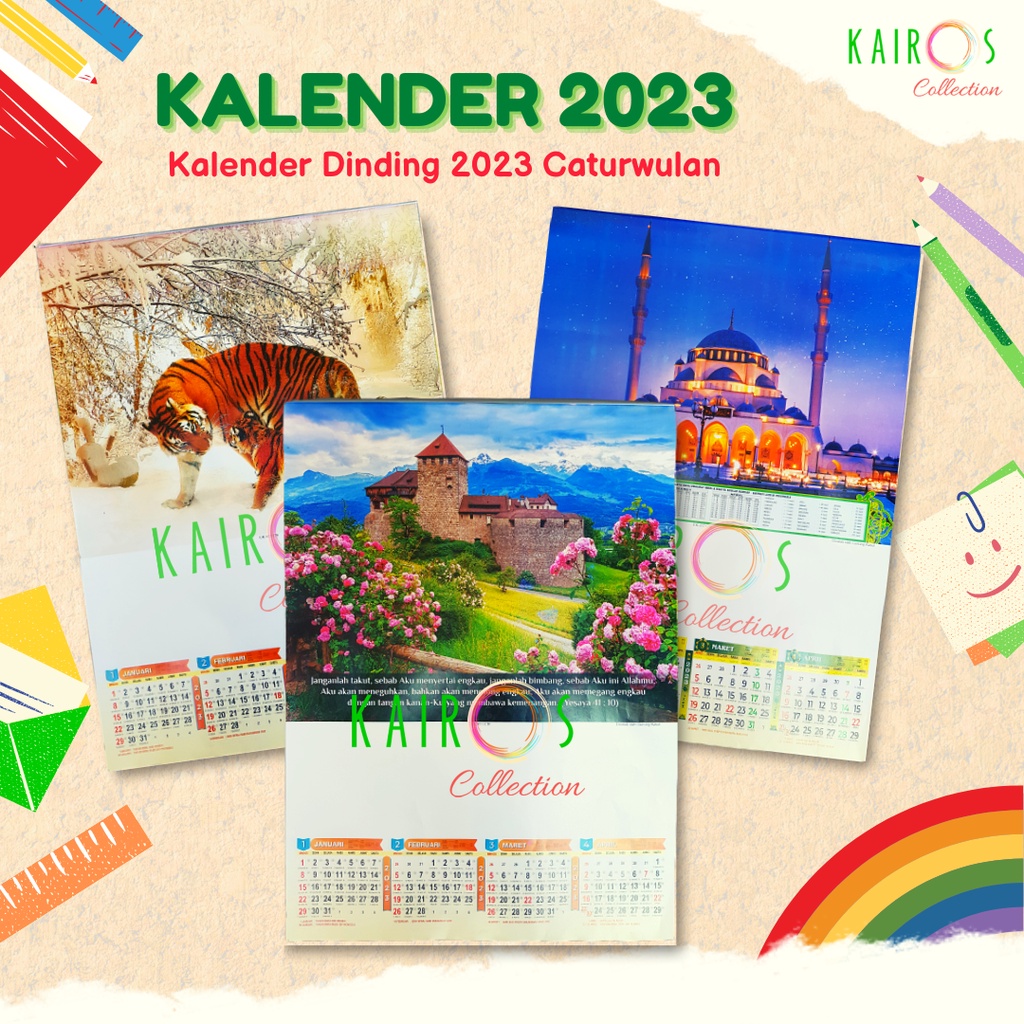Jual Kalender Catur Wulan 2023 Kalender Dinding | Shopee Indonesia